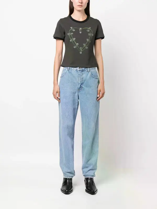 Eckhaus Latta Mid-rise Straight-leg Jeans