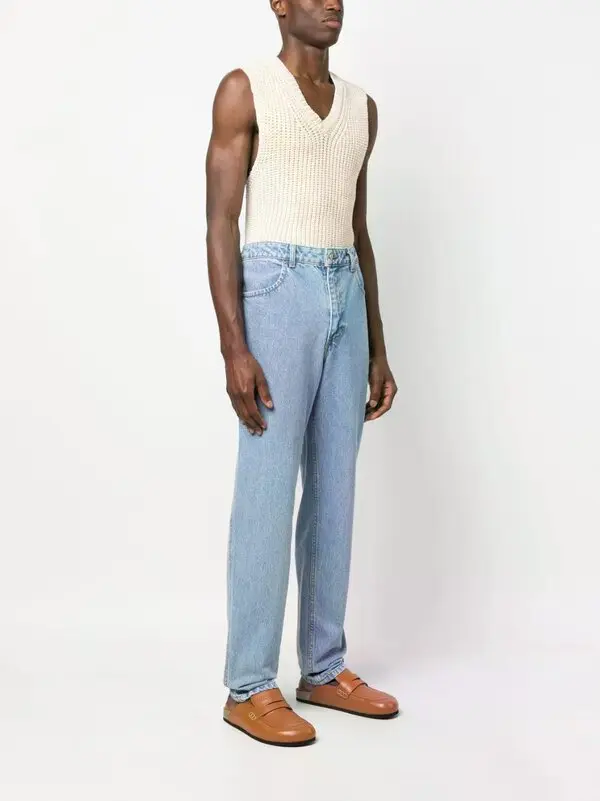 Eckhaus Latta Mid-rise Straight-leg Jeans