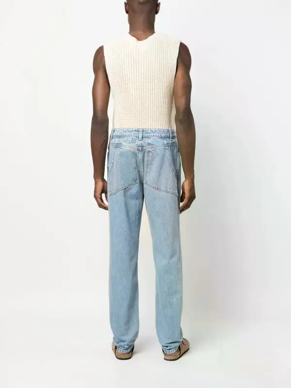 Eckhaus Latta Mid-rise Straight-leg Jeans
