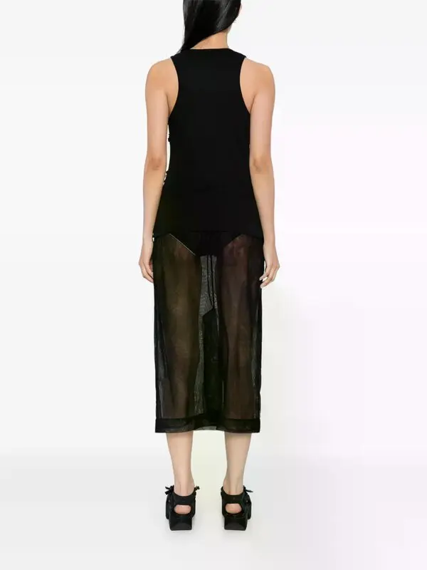 Simone Rocha Ruffled Frilled Tank Top