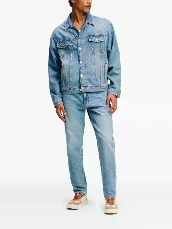 Karl Lagerfeld Logo-print Denim Jacket