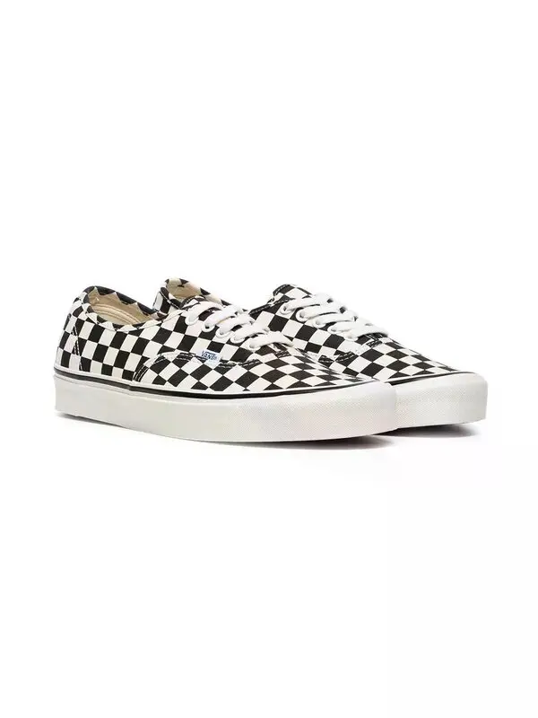VANS Ua Classic Lace-up Dx Check Cotton Sneakers - Black