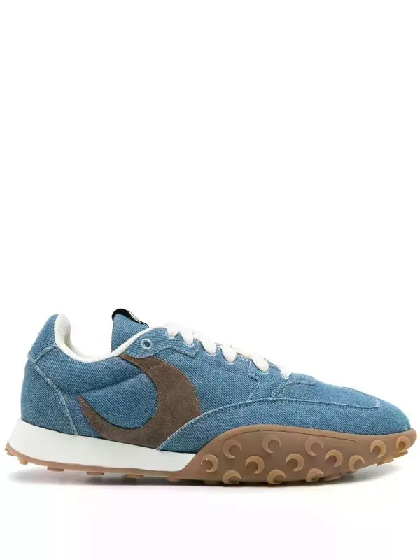 MARINE SERRE Moon Laser Denim Sneakers