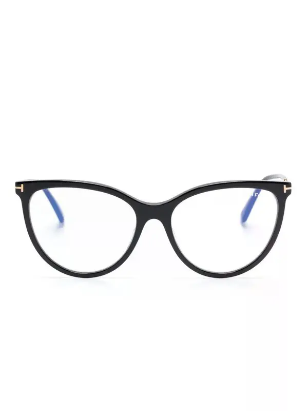 TOM FORD Ft5994b Clip-on Glasses - Black