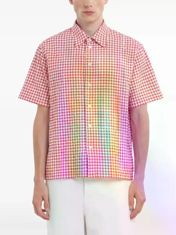 Marni Check Pattern Shirt