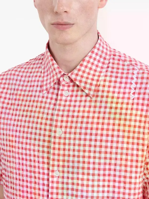 Marni Check Pattern Shirt