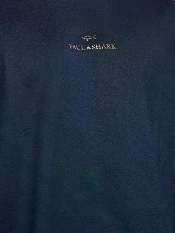 Paul & Shark Logo-print T-shirt - Blue