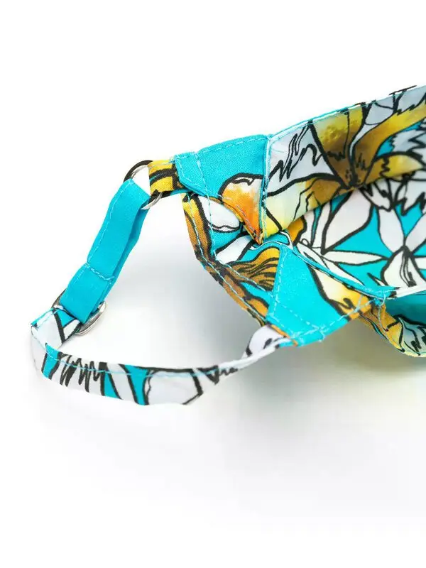 AMIR SLAMA Floral Print Face Masks