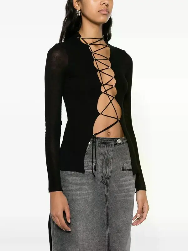 MANURI Jamie Blouse - Black
