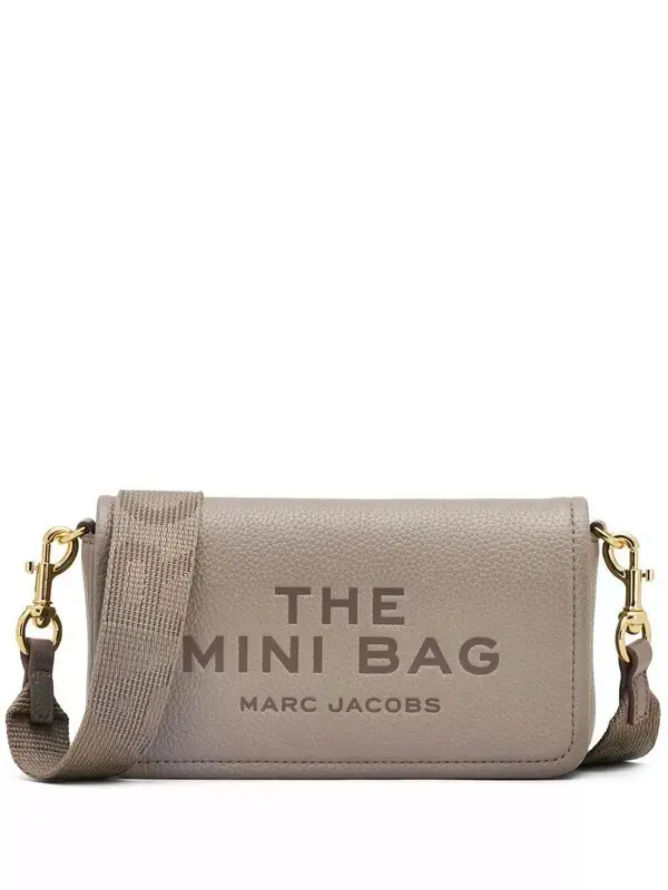 Marc Jacobs The Leather Mini Crossbody Bag - Neutrals