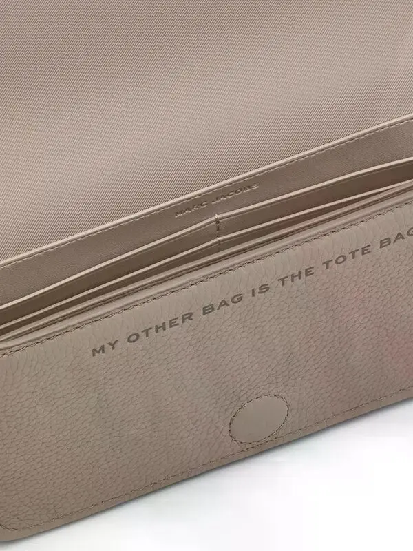 Marc Jacobs The Leather Mini Crossbody Bag - Neutrals