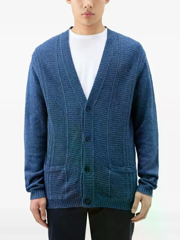 Woolrich Ribbed-knit V-neck Cardigan