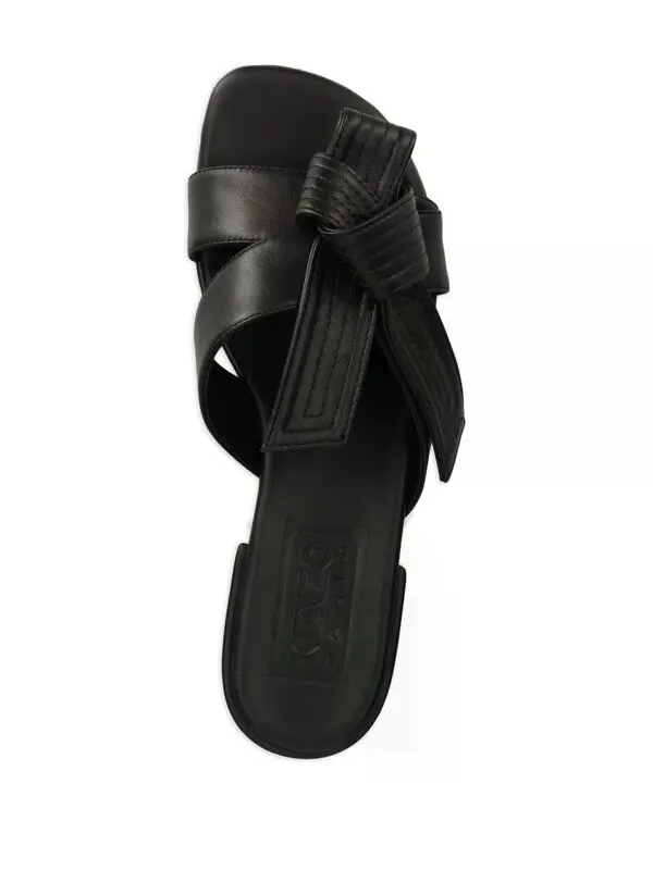 Kenzo 20mm Oki Mules - Black