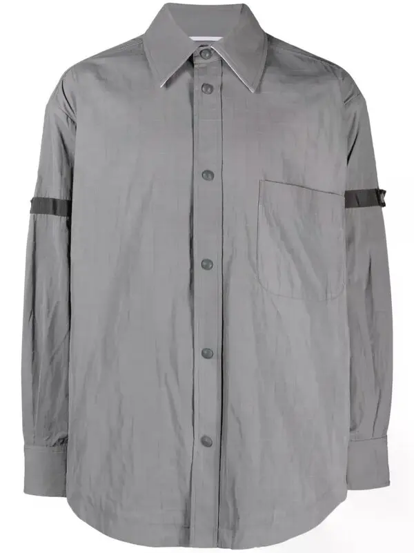 Thom Browne Button-fastening Shirt Jacket