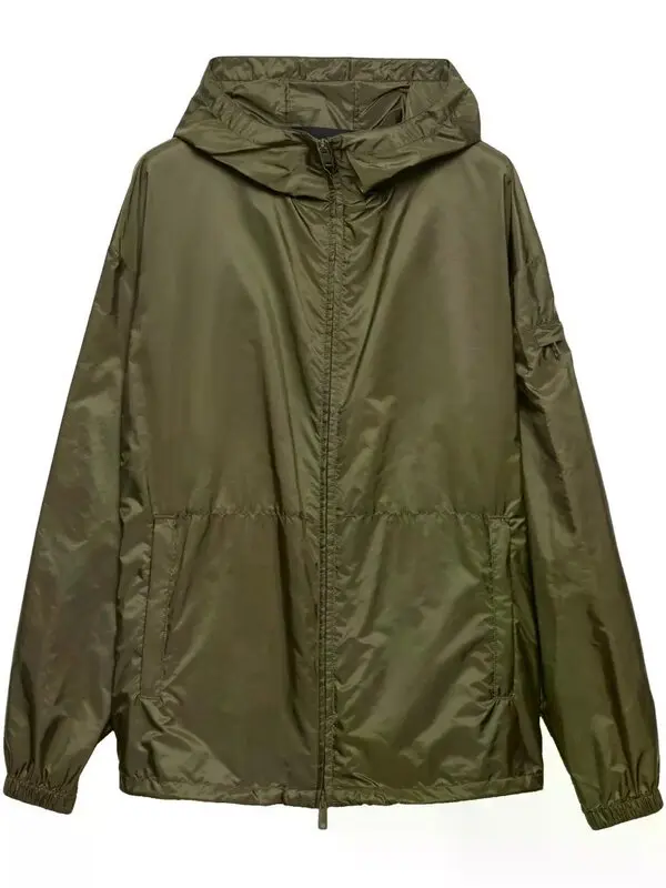 Prada Hooded Lightweight Jacket