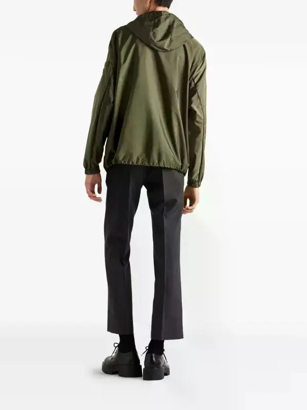 Prada Hooded Lightweight Jacket