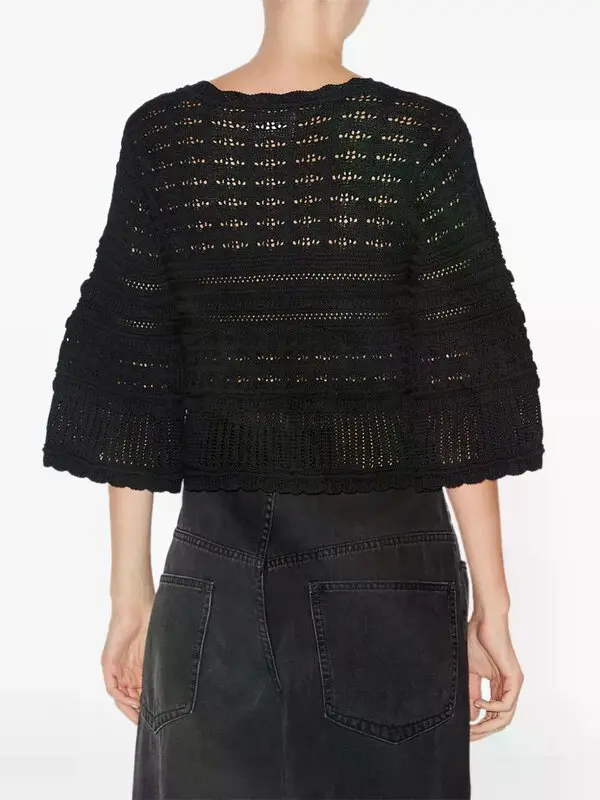 MARANT ETOILE Azelia Cropped Sweater