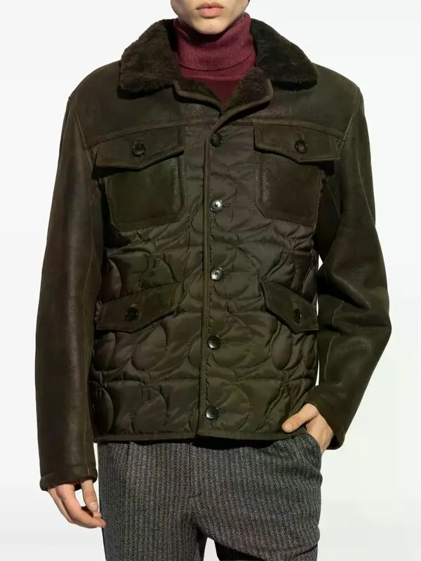 Etro Multi-pocket Sheepskin Jacket