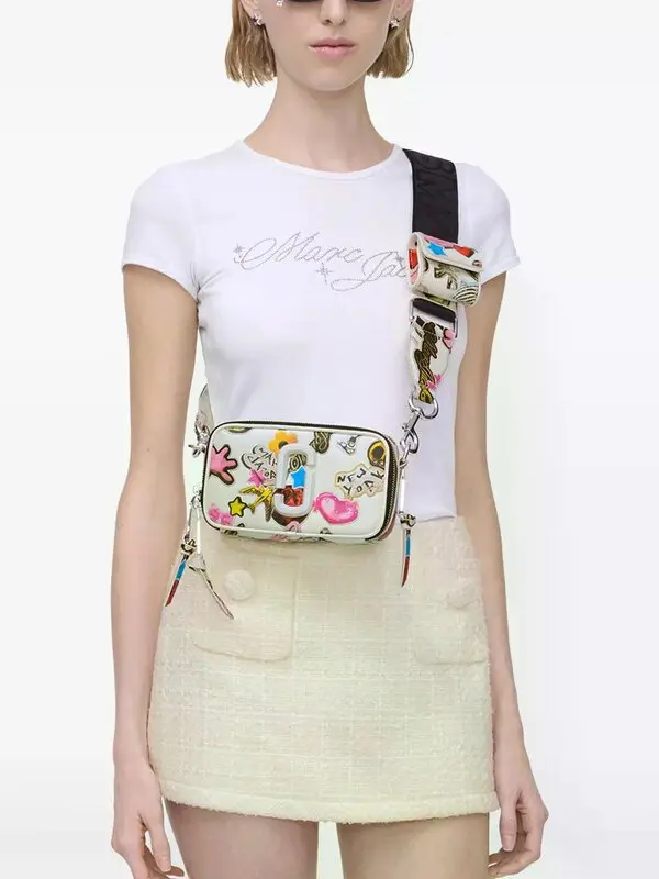 Marc Jacobs The Sticker Snapshot Crossbody Bag