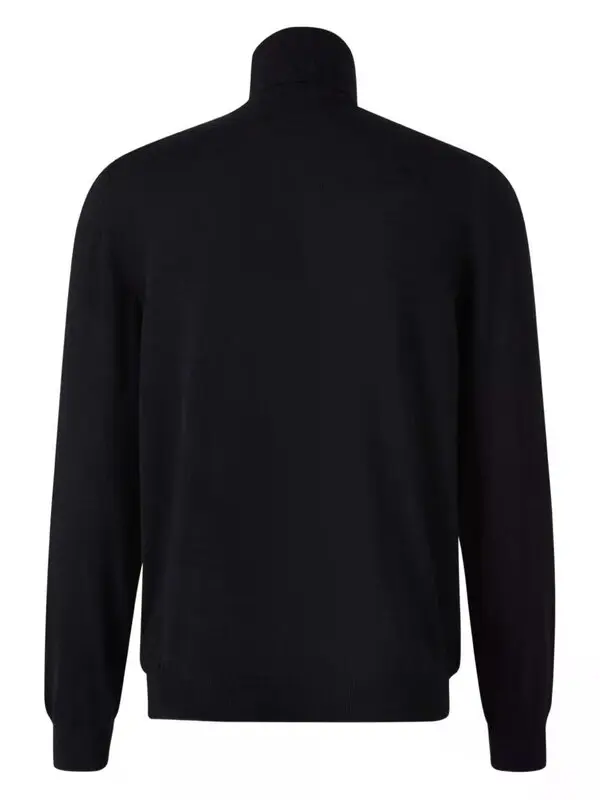 ZANONE Roll-neck Jumper - Black