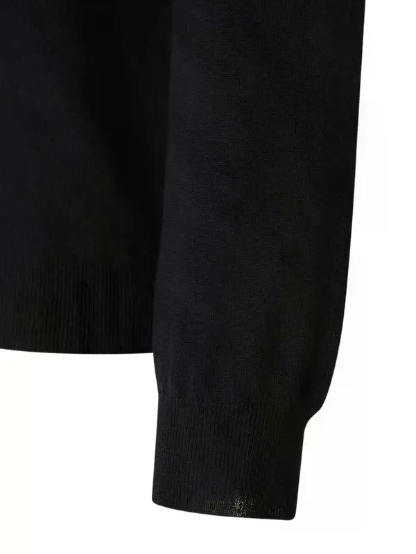 ZANONE Roll-neck Jumper - Black