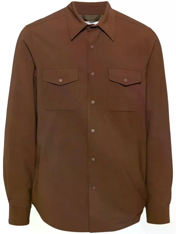 Aspesi Flannel Shirt Jacket