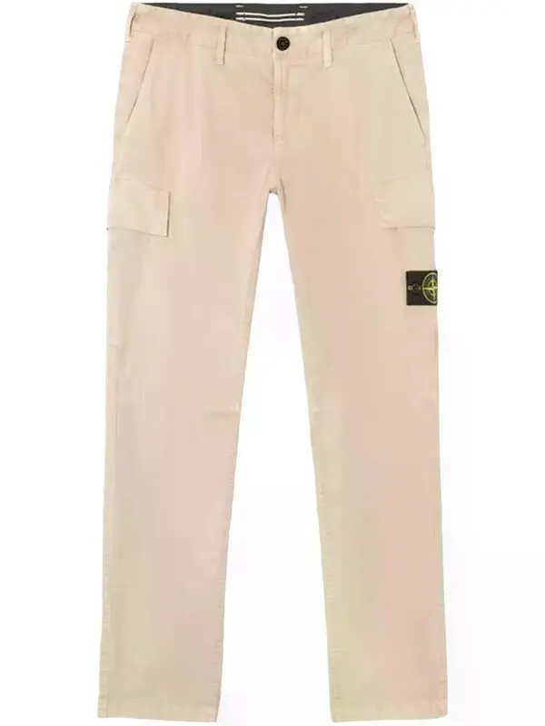 Stone Island Stretch Cargo Trousers - Neutrals