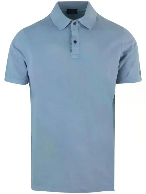 Paul & Shark Cotton Polo Shirt - Blue