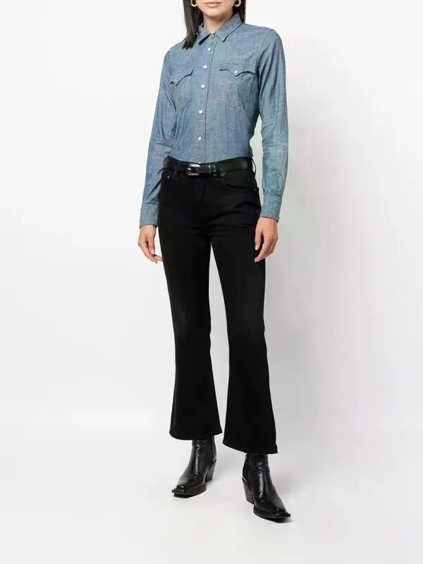 Ralph Lauren Buffalo Denim Western Shirt