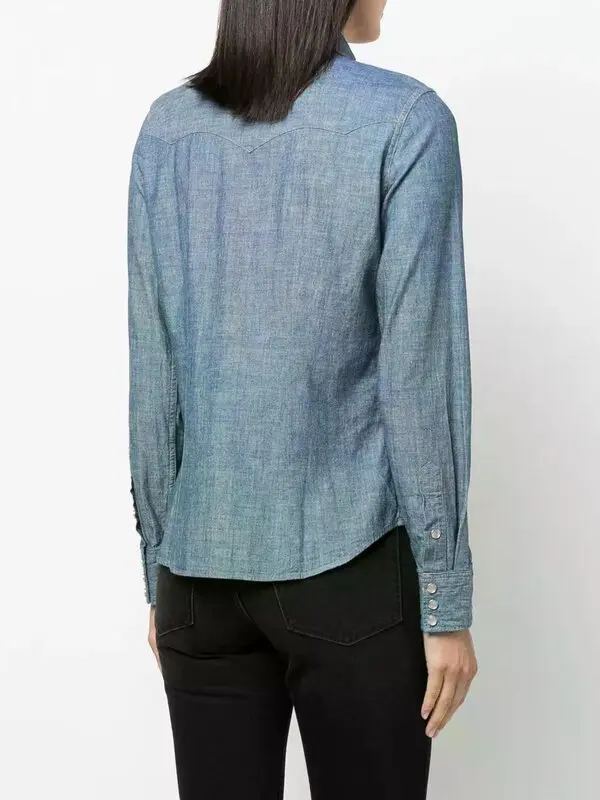 Ralph Lauren Buffalo Denim Western Shirt