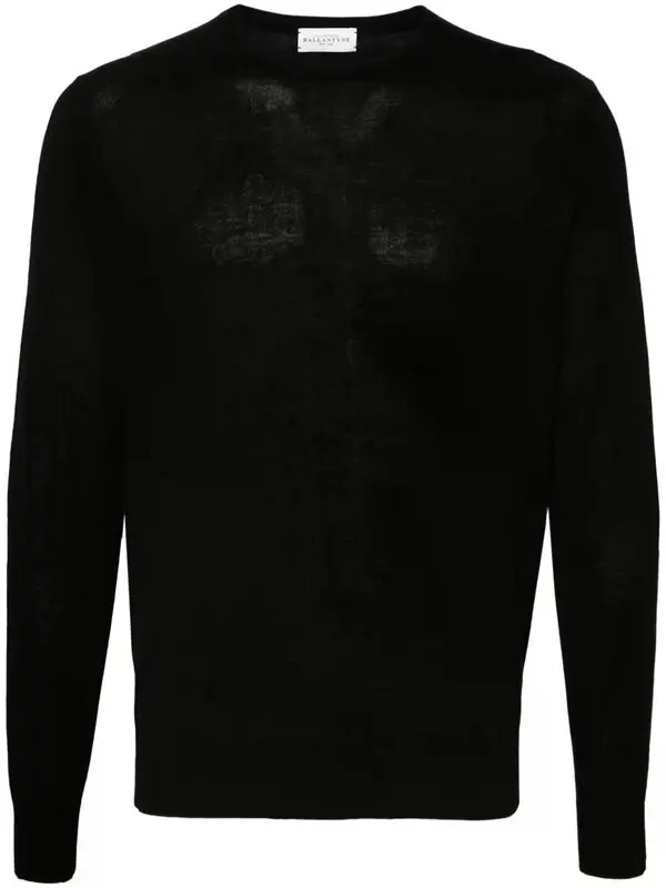 BALLANTYNE Fine Knit Crew Neck Sweater