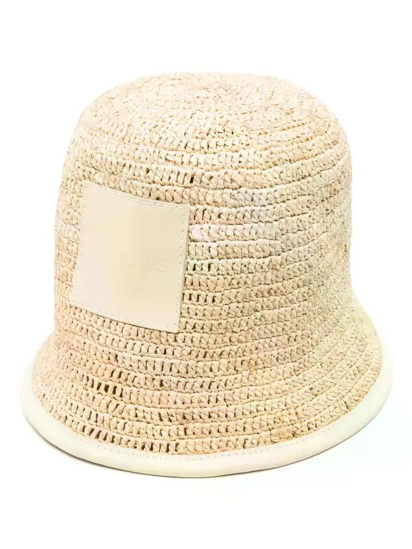 Jacquemus The Soli Bucket Hat - Neutrals
