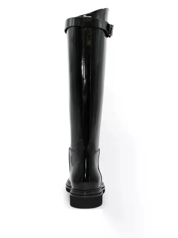 Dolce & Gabbana Logo-plaque Equestrian Boots