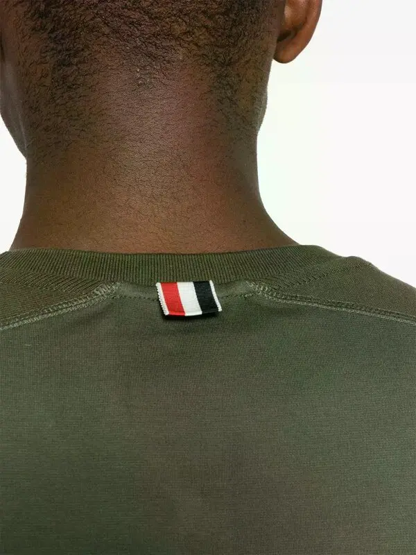 Thom Browne 4-bar Cotton T-shirt