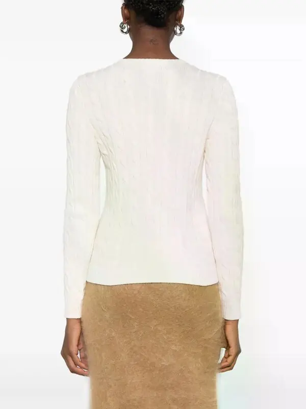 Ralph Lauren Montiva Cable-knit Cotton Sweater