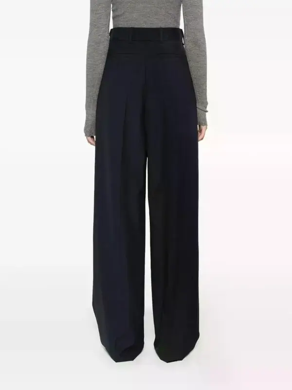 Valentino Garavani High-waisted Tailored Wool Trousers