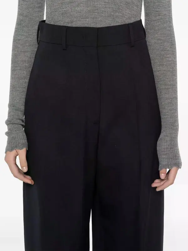 Valentino Garavani High-waisted Tailored Wool Trousers