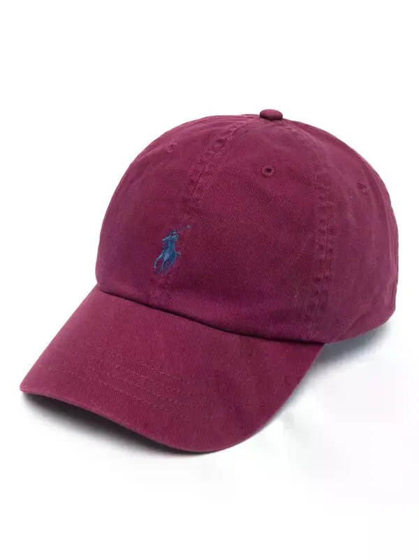 Polo Ralph Lauren Logo-embroidered Baseball Cap - Red