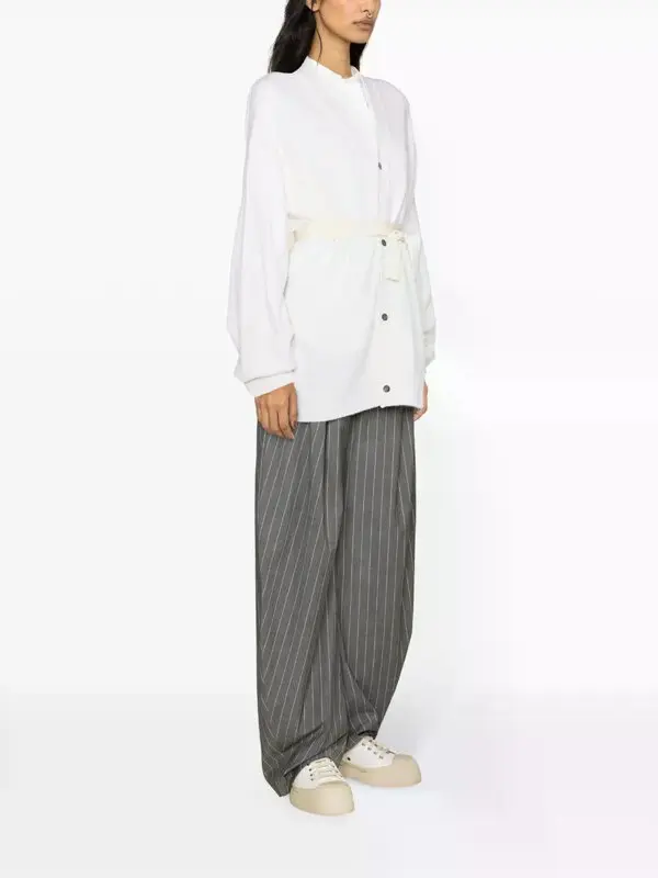 Sofie D'hoore Mask Belted Cardigan Coat