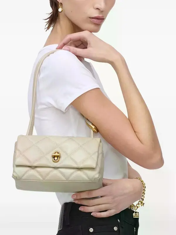 Marc Jacobs Quilted Dual Shoulder Bag - Neutrals