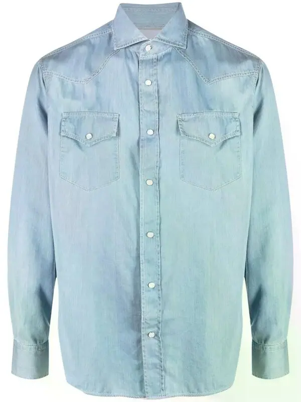 Brunello Cucinelli Button-up Denim Shirt