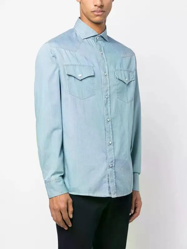 Brunello Cucinelli Button-up Denim Shirt