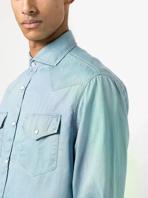 Brunello Cucinelli Button-up Denim Shirt