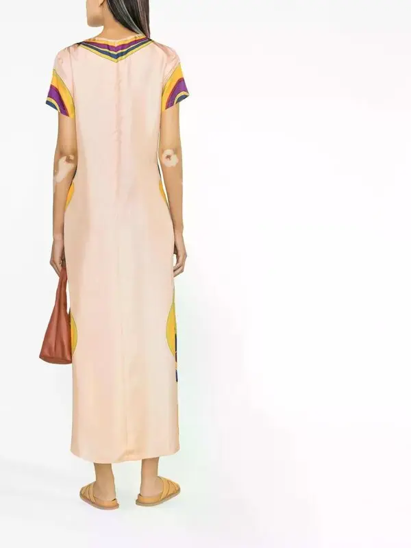 La DoubleJ Swing Graphic-print Dress - Pink