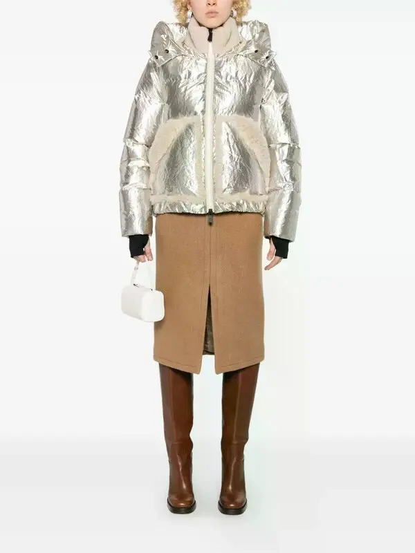 Moncler Trevelin Ski Jacket - Metallic