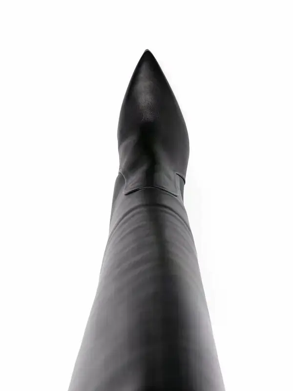 SCAROSSO X Brian Atwood Carra Leather Boots