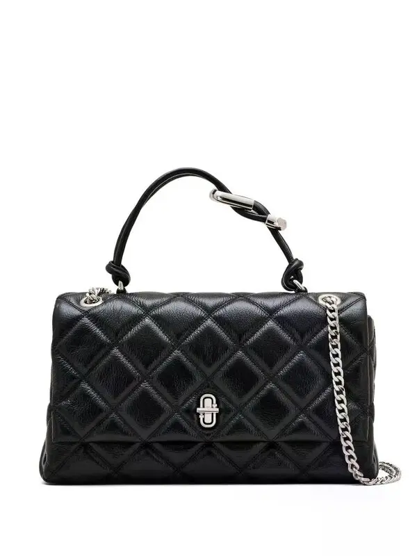 Marc Jacobs Quilted Convertible Shoulder Bag - Black