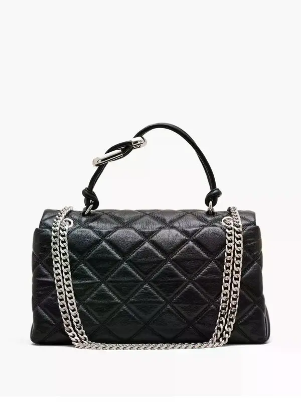 Marc Jacobs Quilted Convertible Shoulder Bag - Black