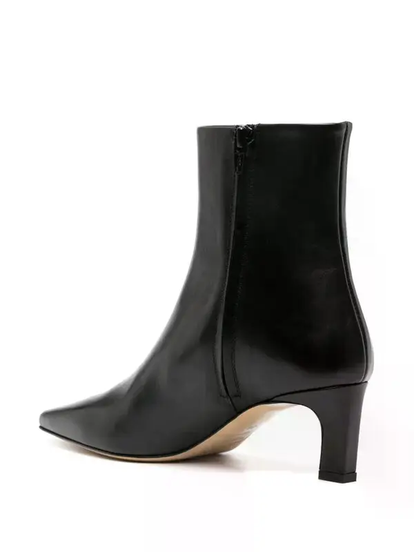 SCAROSSO Kitty 50mm Leather Boots