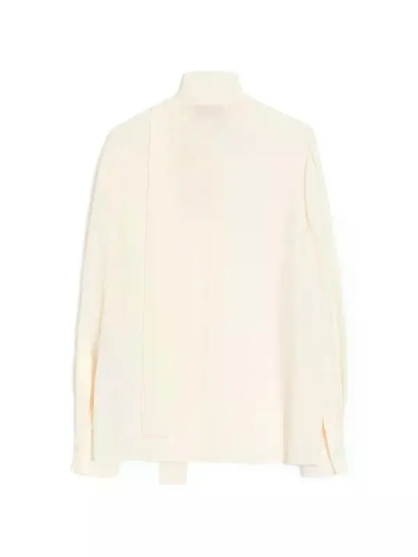 Valentino Garavani Georgette Silk Top - White